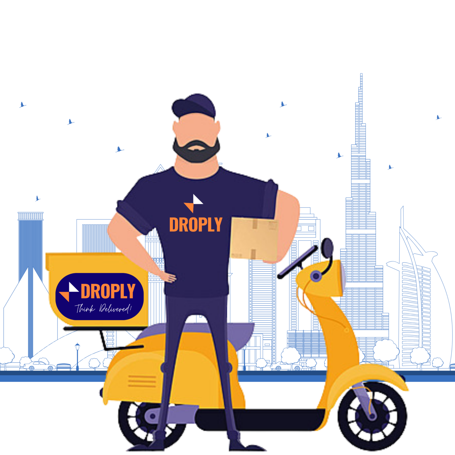 Ecommerce Parcel Delivery - Instant Pickup Drop Off Dubai, UAE